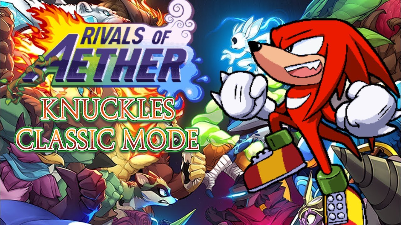 Rivals of Aether: Knuckles Classic Mode! "Fist of the Echidna" - YouTube