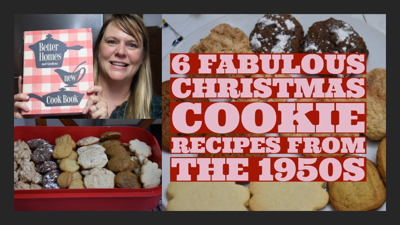 VINTAGE CHRISTMAS COOKIE MEAL PREP | 6 DIFFERENT AMAZING RECIPES FROM ...