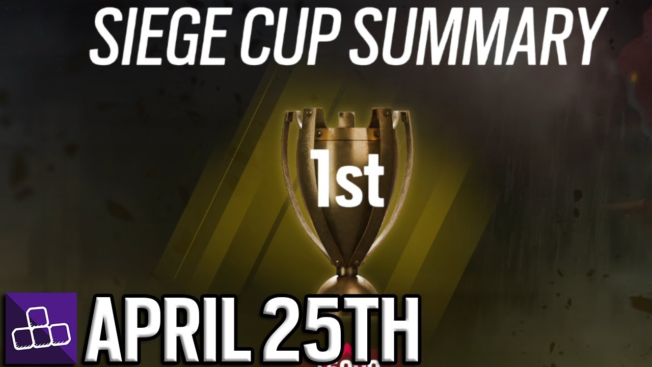 SIEGE CUP ON NEW PC - Stream VOD - YouTube