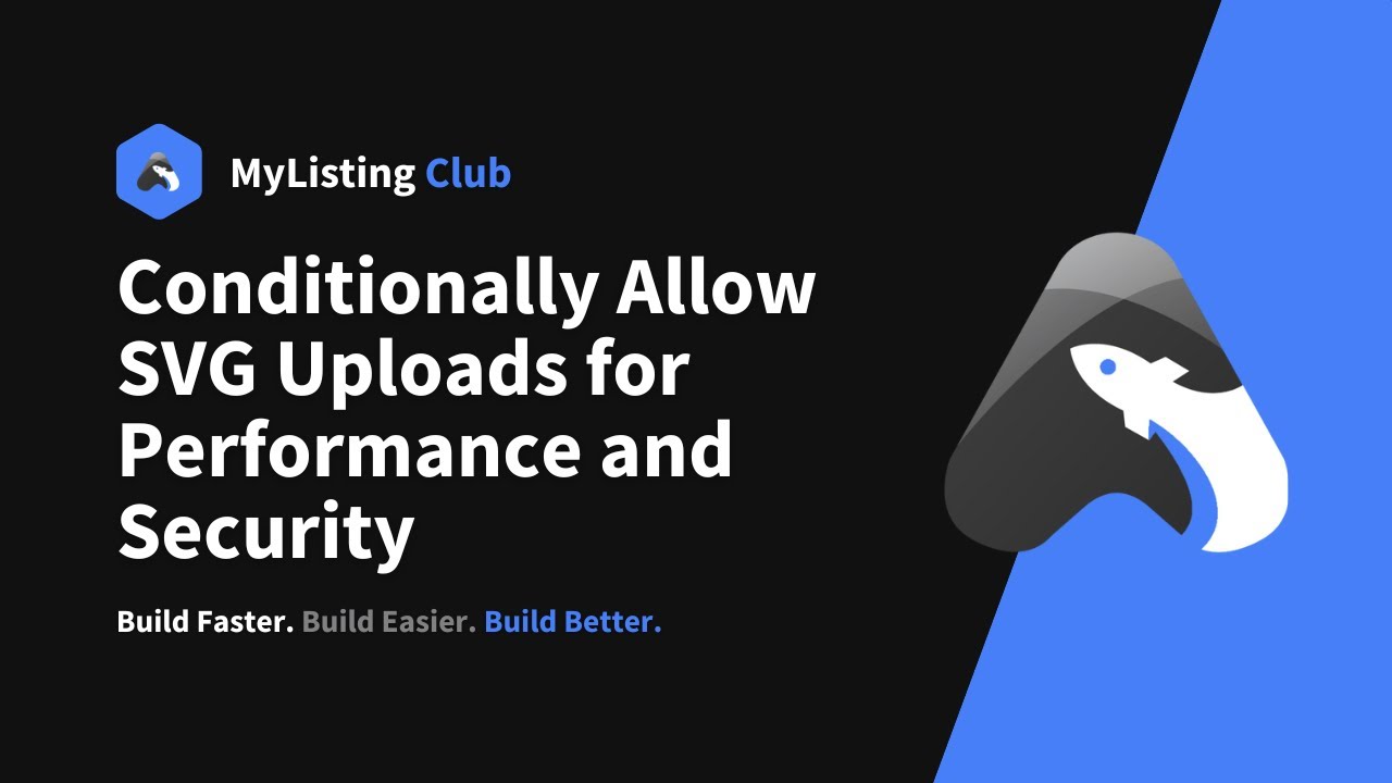 How to Conditionally Allow SVG Uploads for MyListing Performance and ...