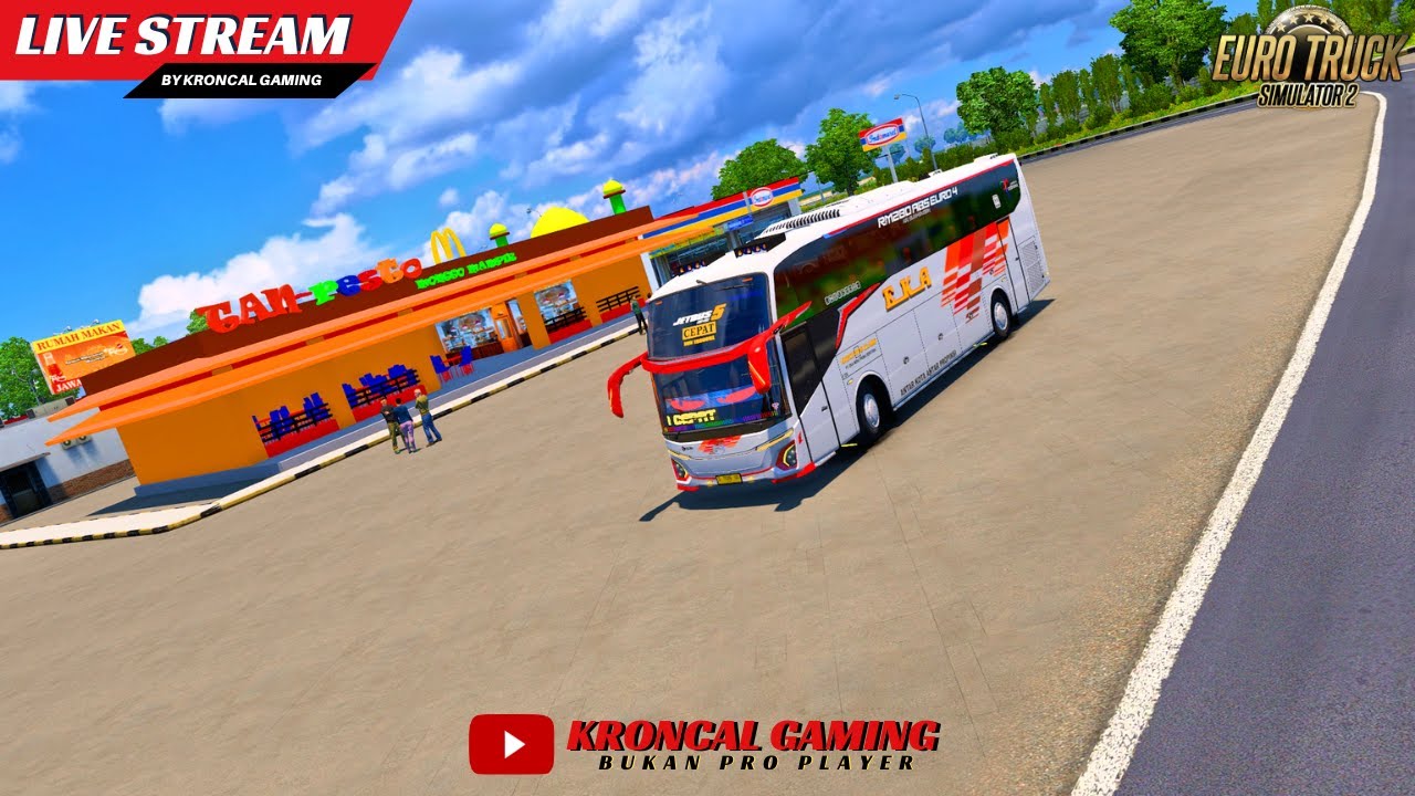 🔴 [LIVE] Two Bus Chases On The Java - Sumatra map - Euro Truck Simulator 2 - YouTube