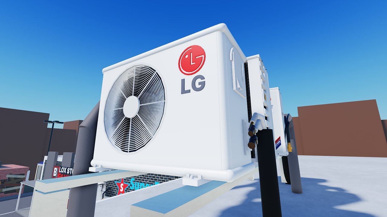 Air Conditioner in Shop Centre | Roblox AC - YouTube