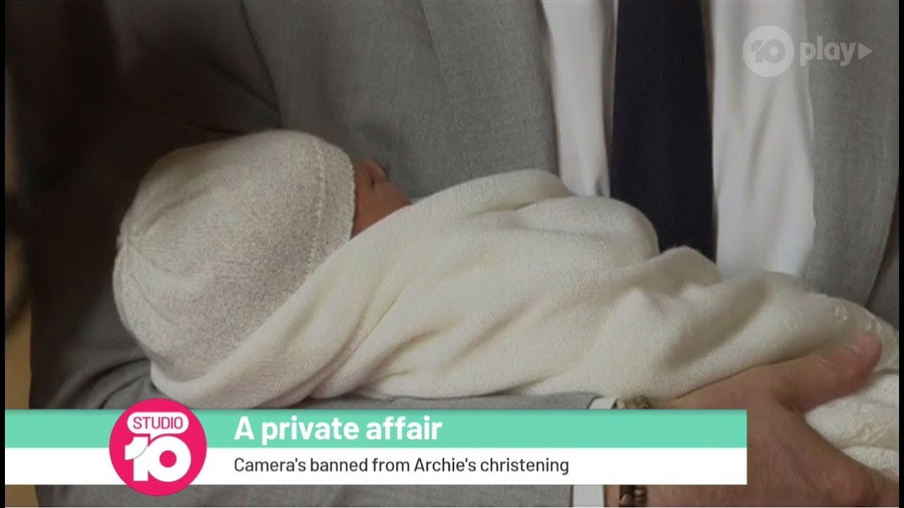 Royal News: A Private Christening For Baby Archie | Studio 10 - YouTube