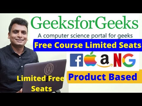 GeeksForGeeks Free Course Interview Preparation For FAANG Products ...
