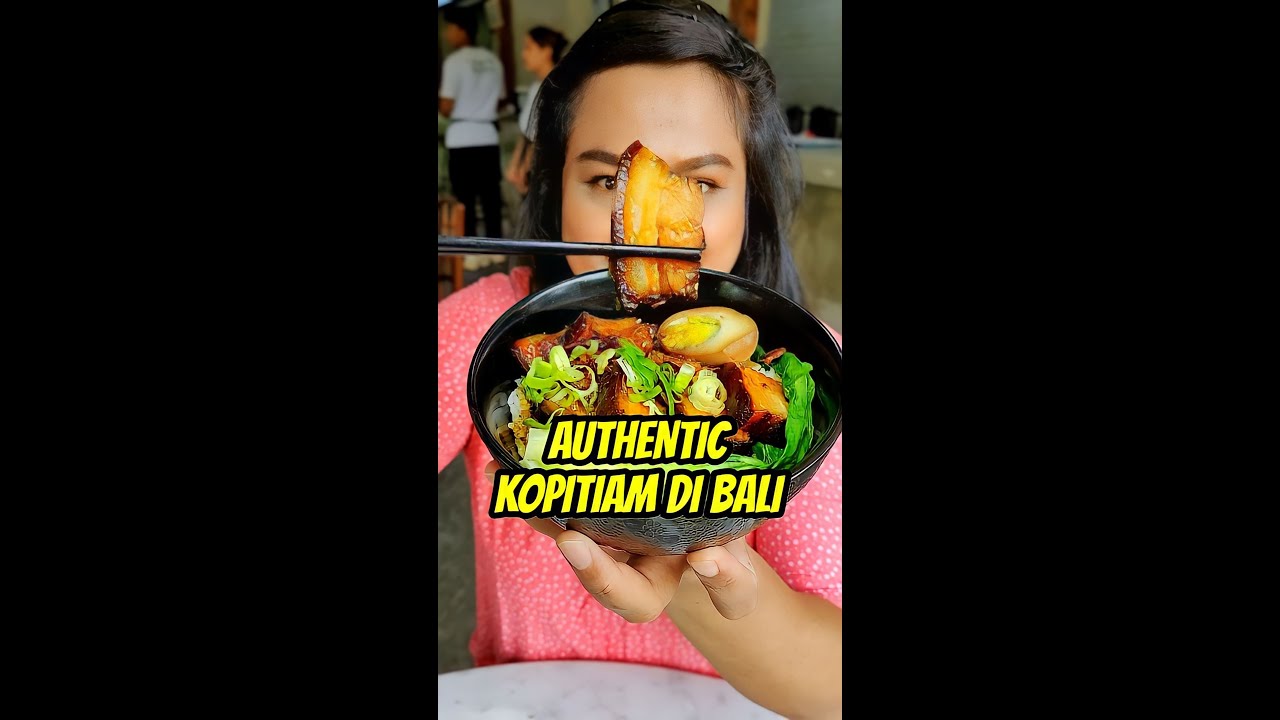 Authentic Kopitiam Di Bali - Anna Kitchen Canggu - YouTube
