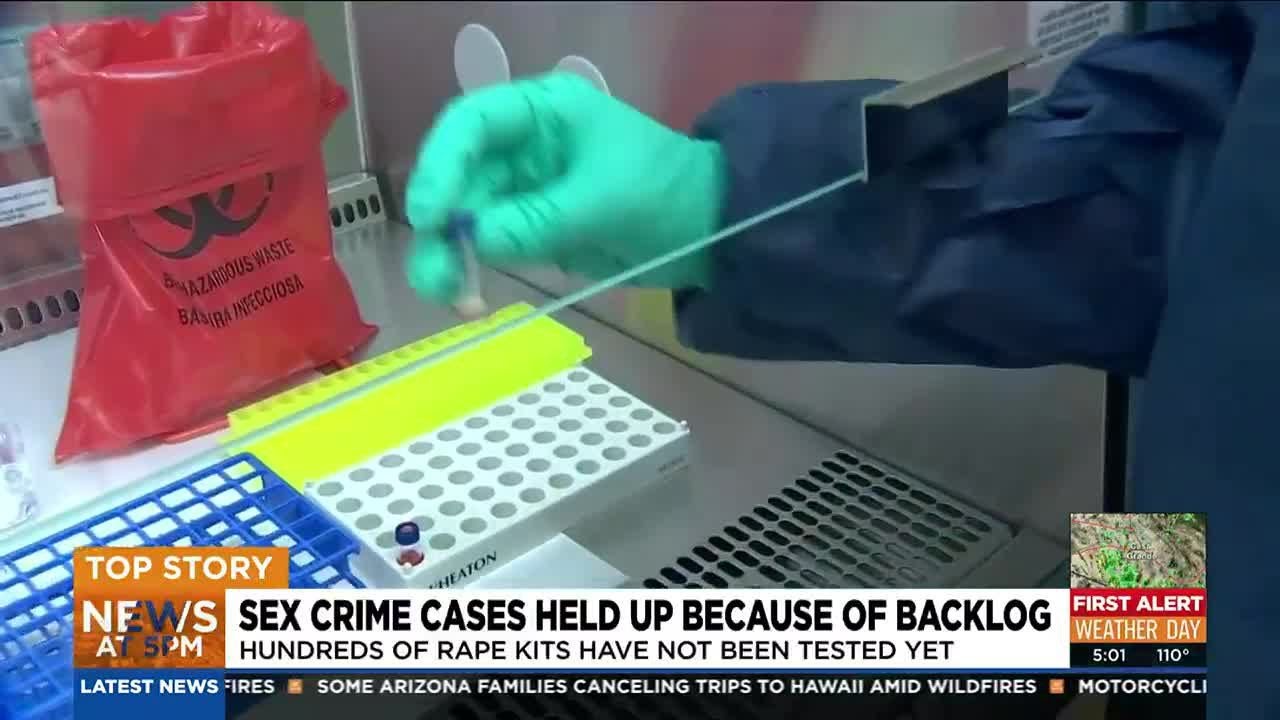 Hundreds of Phoenix sex crime cases held up due to police backlog - YouTube