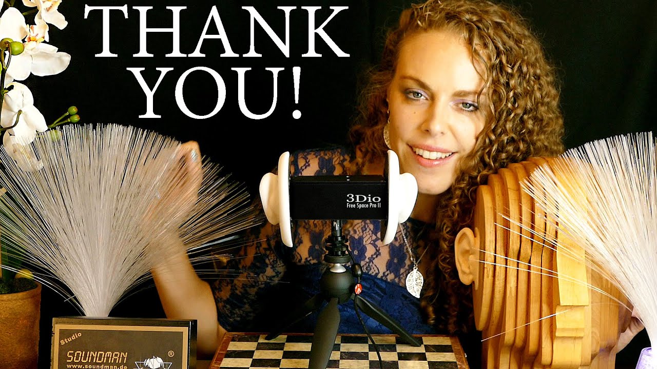 Special Behind-the-Scenes ASMR Thanks You! New Binaural Microphones ...