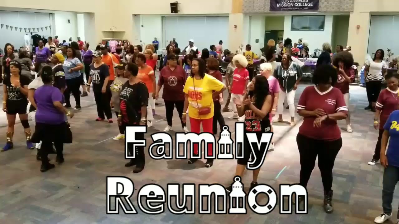 Family Reunion Line Dance ☆ - YouTube