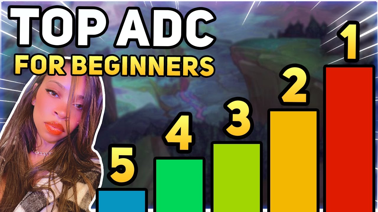 Top 5 ADCs For Beginners in League of Legends - YouTube