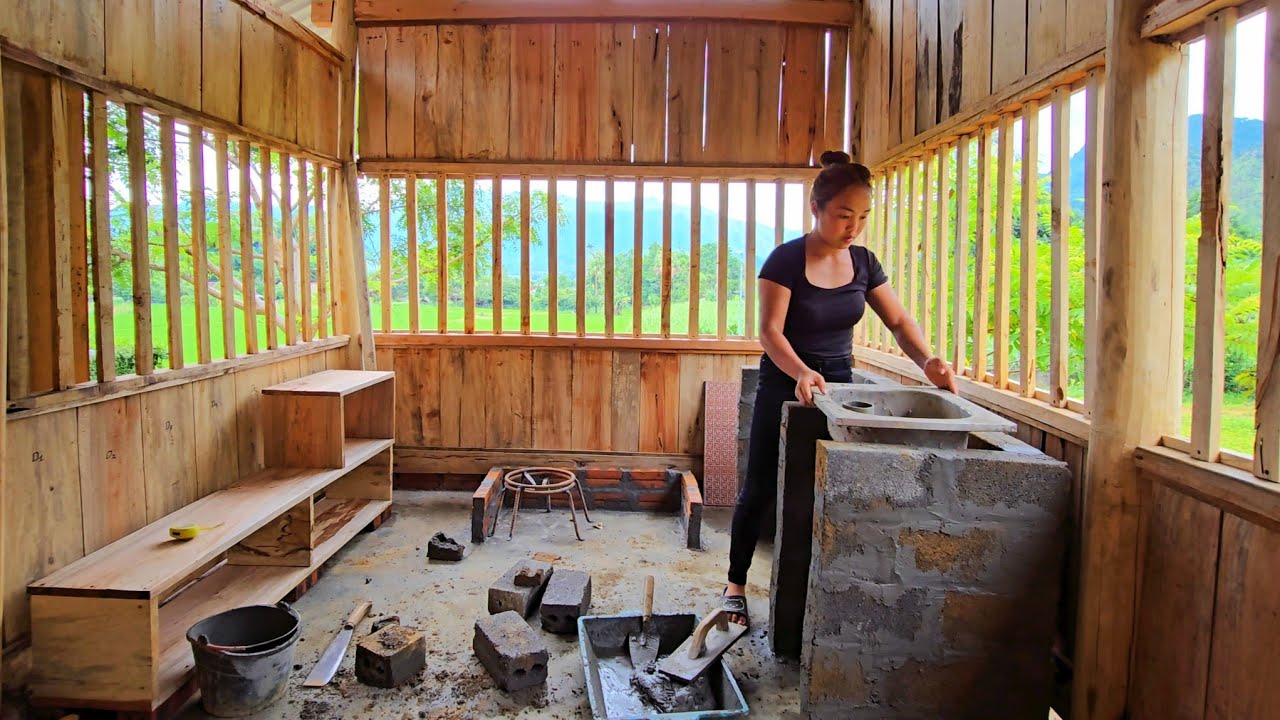 DIY Indoor Cooking Area for My Wooden House – Part 1: Sink Coming Soon ...