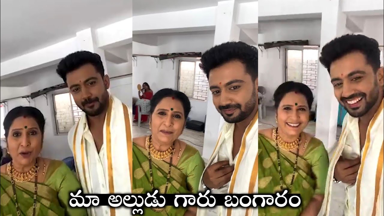 Ennenno Janmala Bandham Serial Actor Niranjan Live | Thimma News - YouTube