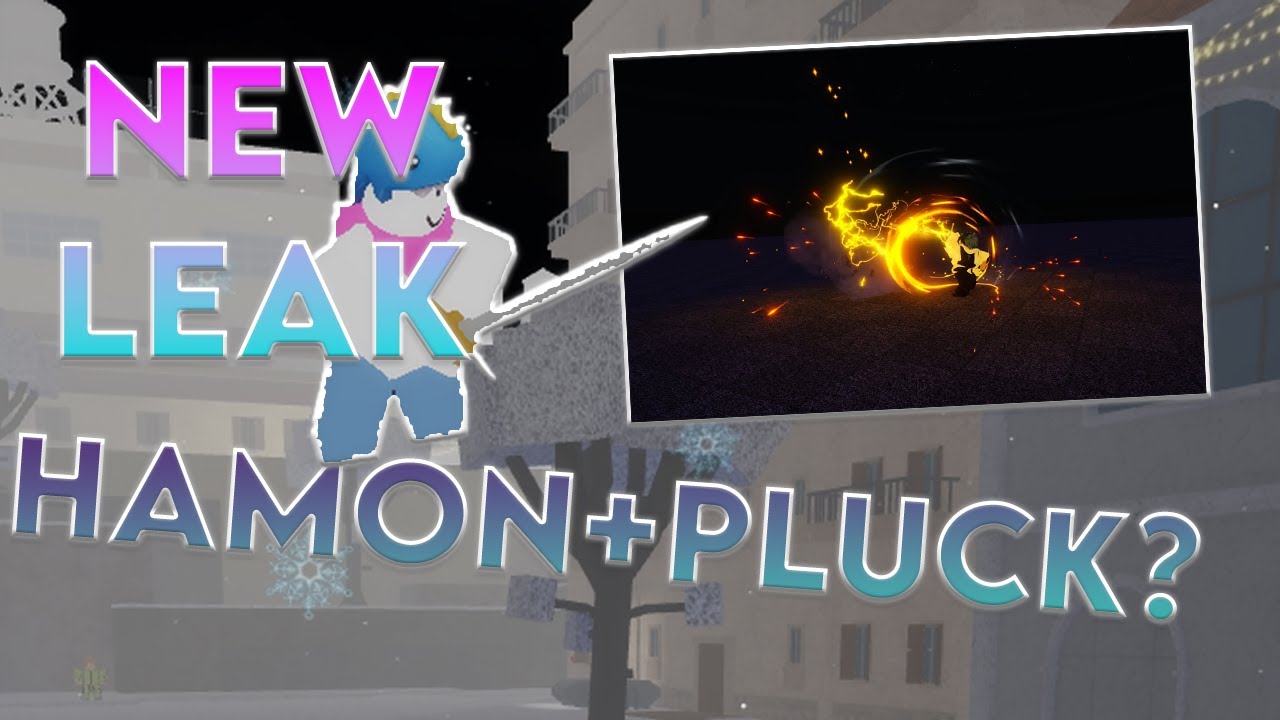 [YBA] Hamon rework pluck move leaked?! - YouTube
