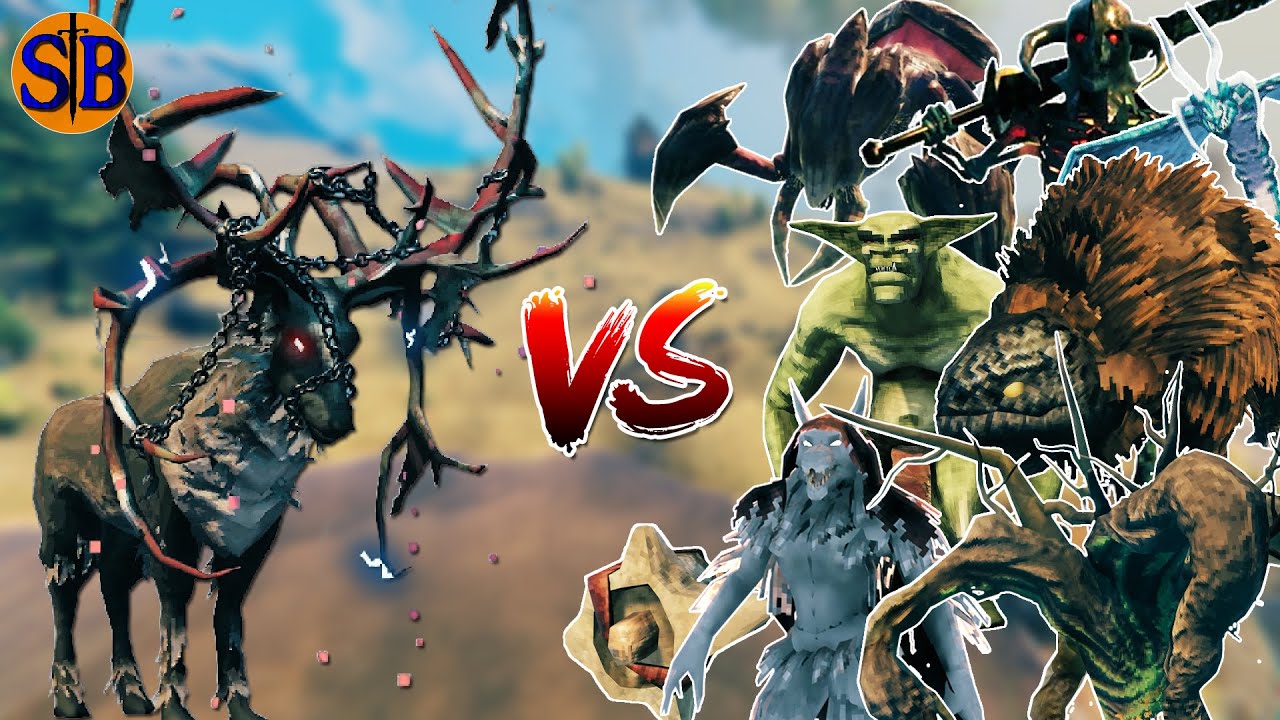 Eikthyr Boss vs Every Mobs | Valheim Mob Battle - YouTube