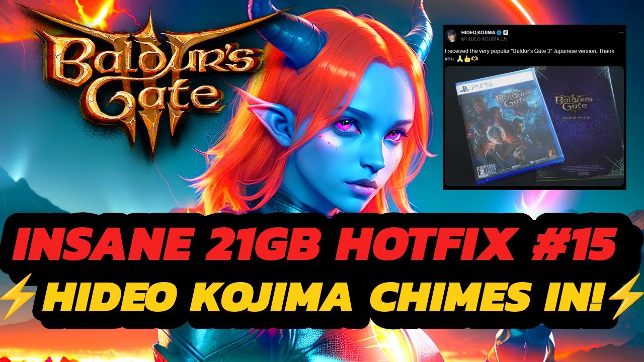 Baldur's Gate 3 - LAST UPDATE of 2023?! | Patch 4 REVERTS | + Weird SteamDB Changes - YouTube