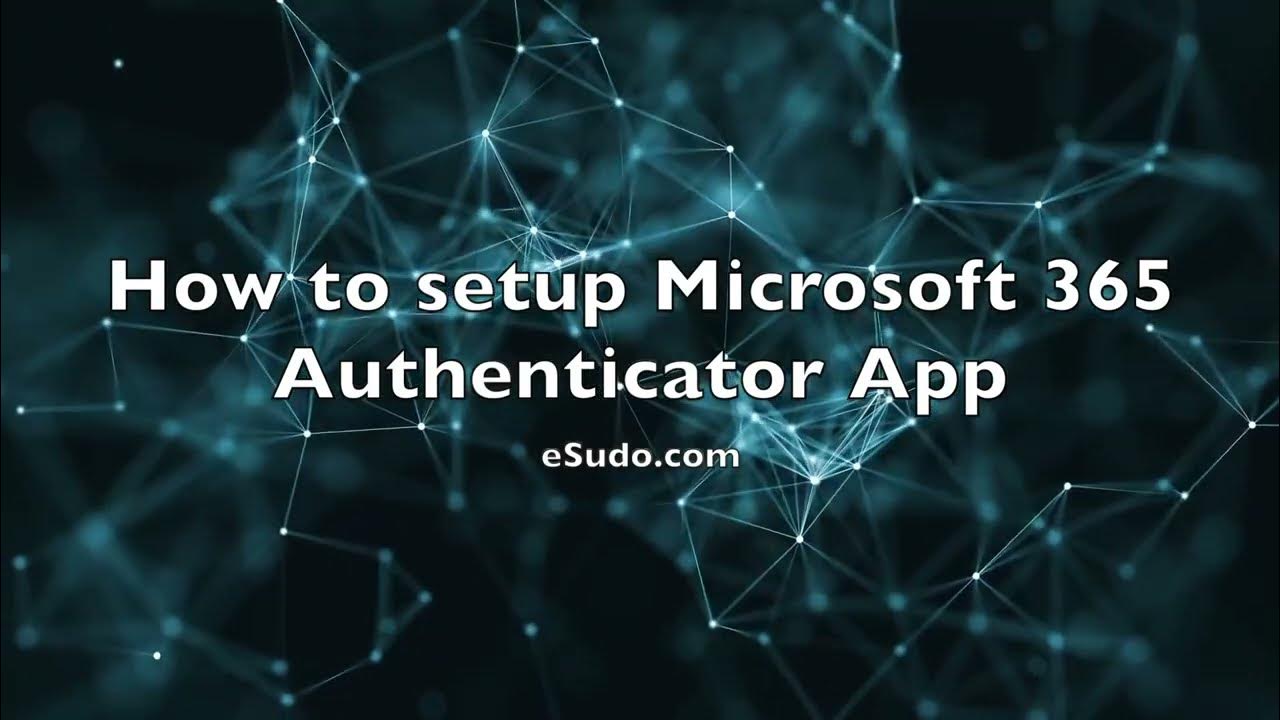 Microsoft 365 Authenticator MFA Setup Guide - YouTube