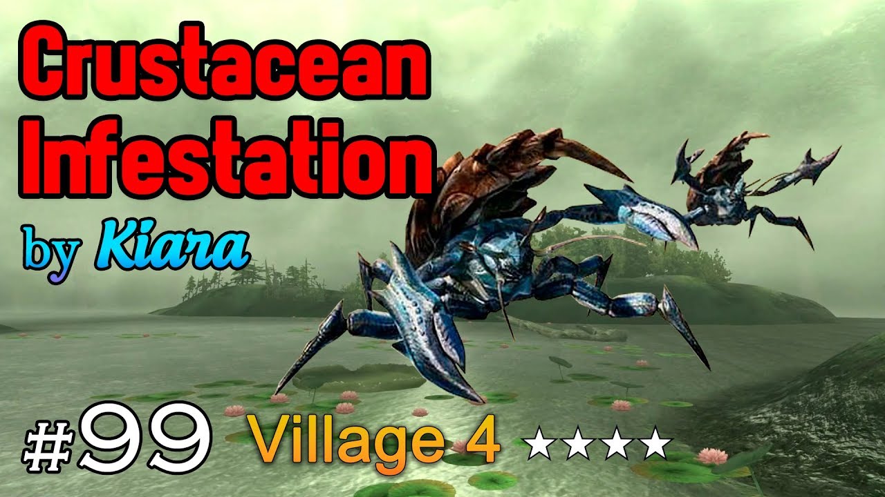 MHGU Chapter 99 Village 4 ★ CRUSTACEAN INFESTATION Hunt Mission ...