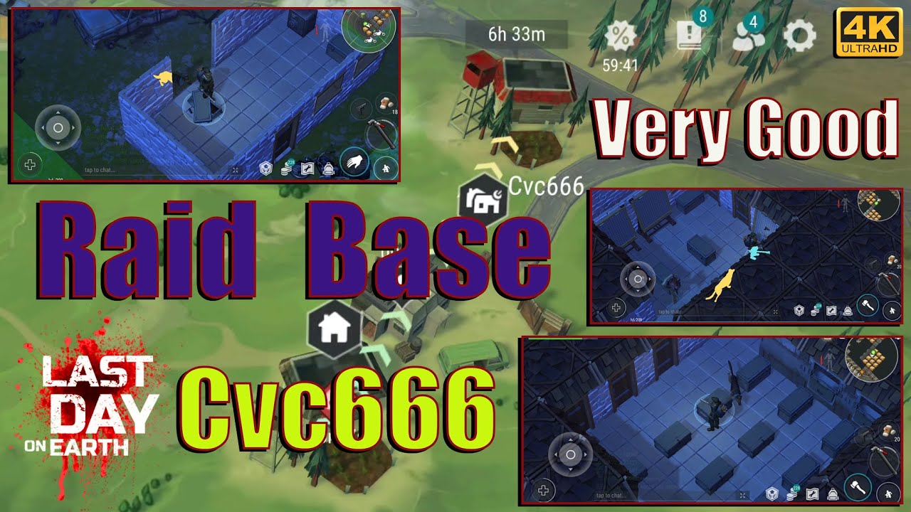 Raid Base Cvc666 Last Day on Earth Survival 4K - YouTube