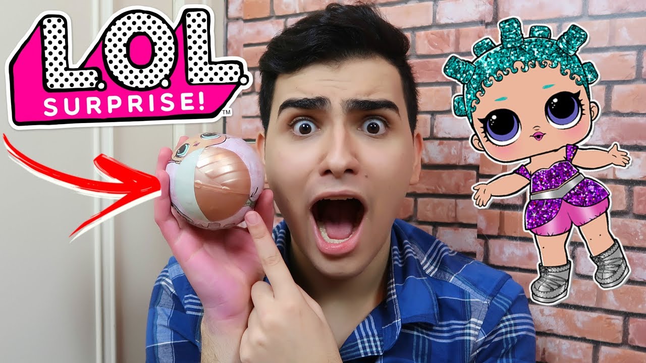ABRINDO BONECA LOL SURPRESA SERIE GLITTER RARA? - YouTube