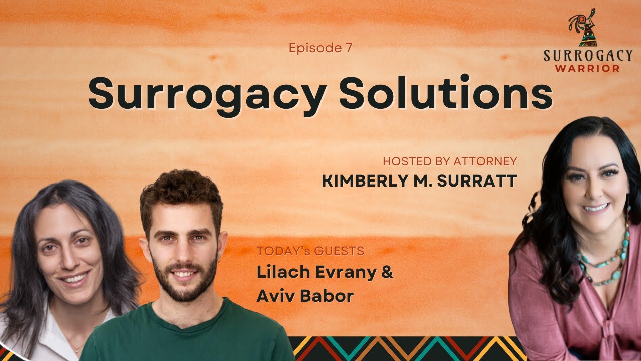 Surrogacy Solutions with Lilach Evrany and Aviv Babor - YouTube