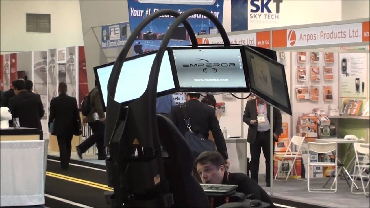 CES Las Vegas - The emperor workstation - YouTube