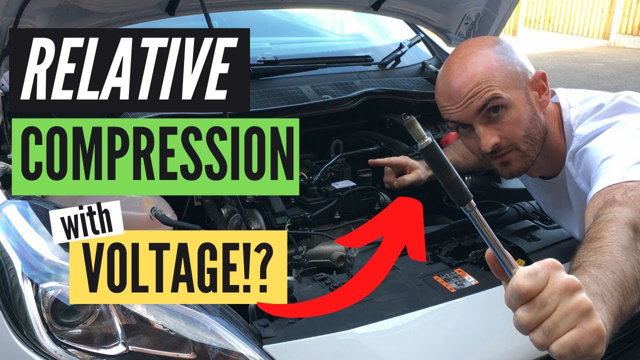 Relative Compression with Battery Voltage Check - YouTube