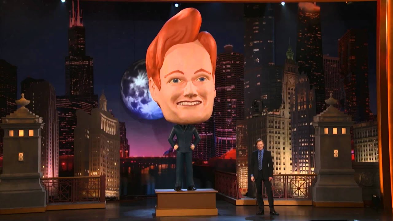 Unveiling The Giant Conan Bobblehead, Chicago's Newest Public Monument ...