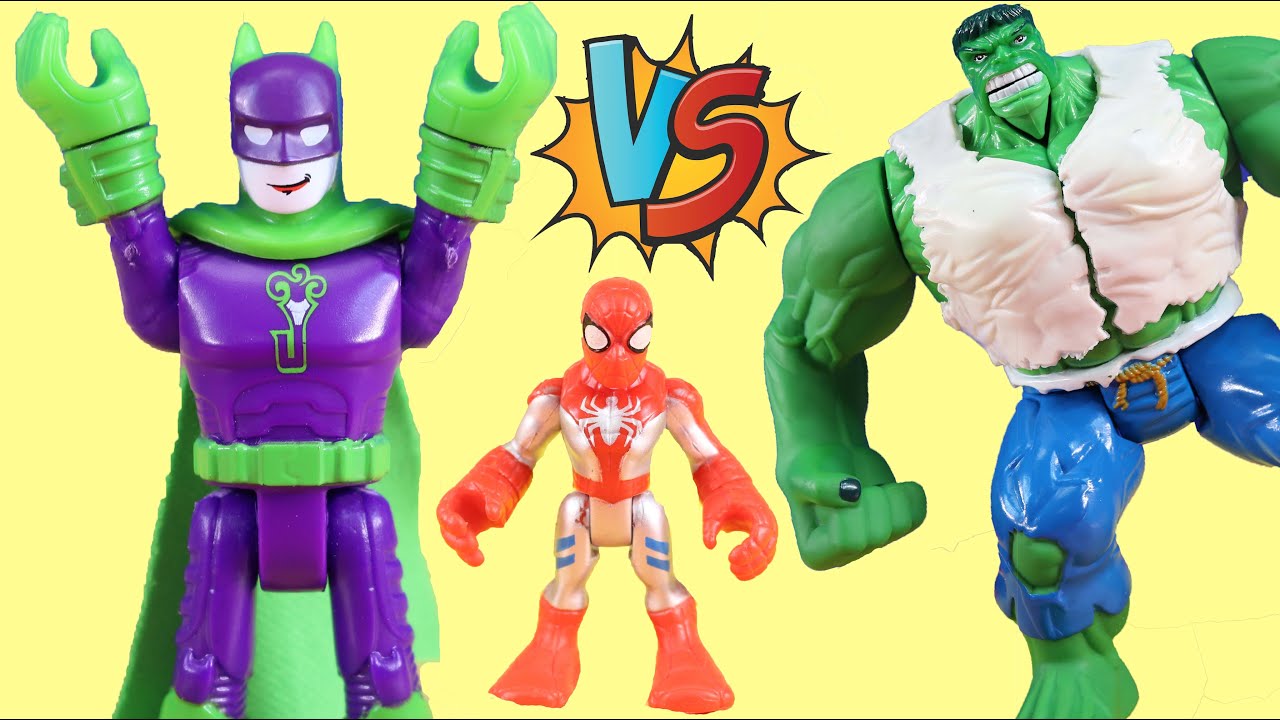 Hulk Battles Joker Robot | Batman Adventure | Just4fun290 - Playing ...