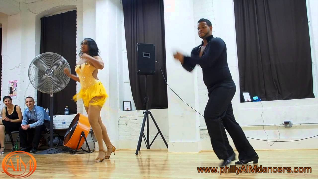 Deepali Mathur and Darlin Garcia Salsa Pro Am Debut August 2013 AIM Social - YouTube