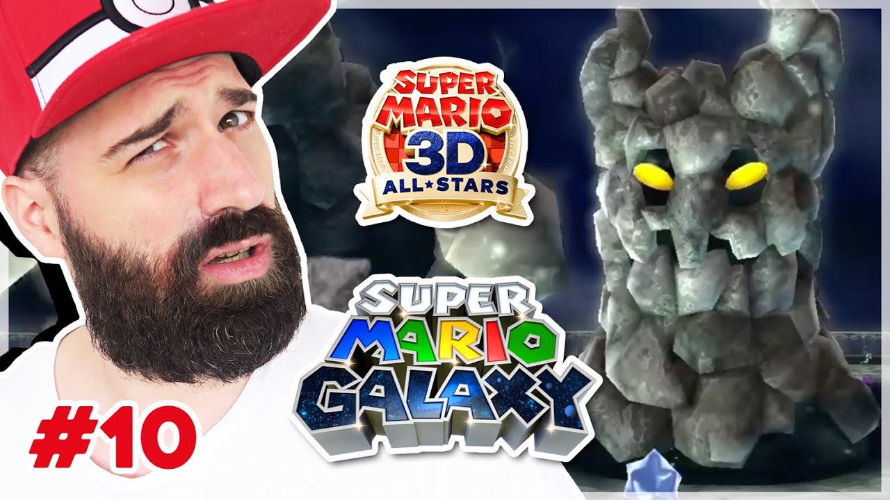 SUPER GEKKE STEEN BAAS !!! | Super Mario Galaxy #10 | Super Mario 3D ...