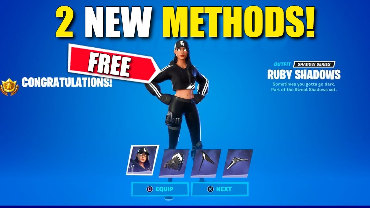 Free Ruby Shadows Pack - ALL PLATFORMS (New Working Method!) - YouTube