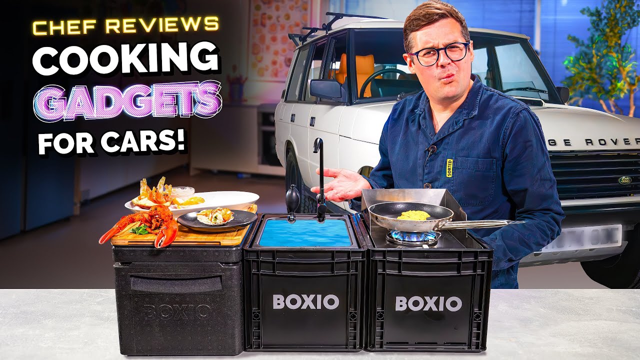 Chef Reviews Car Food Gadgets with a Car Expert | Sorted Food - YouTube