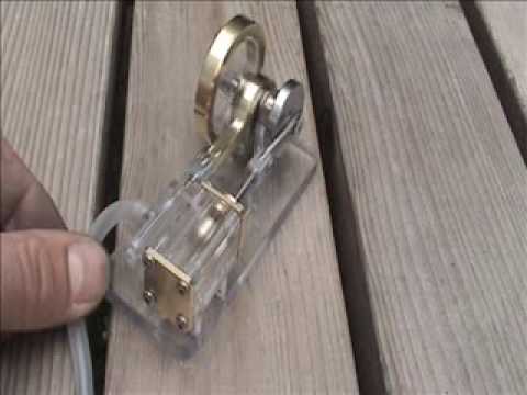 PUG Steam Engine - YouTube