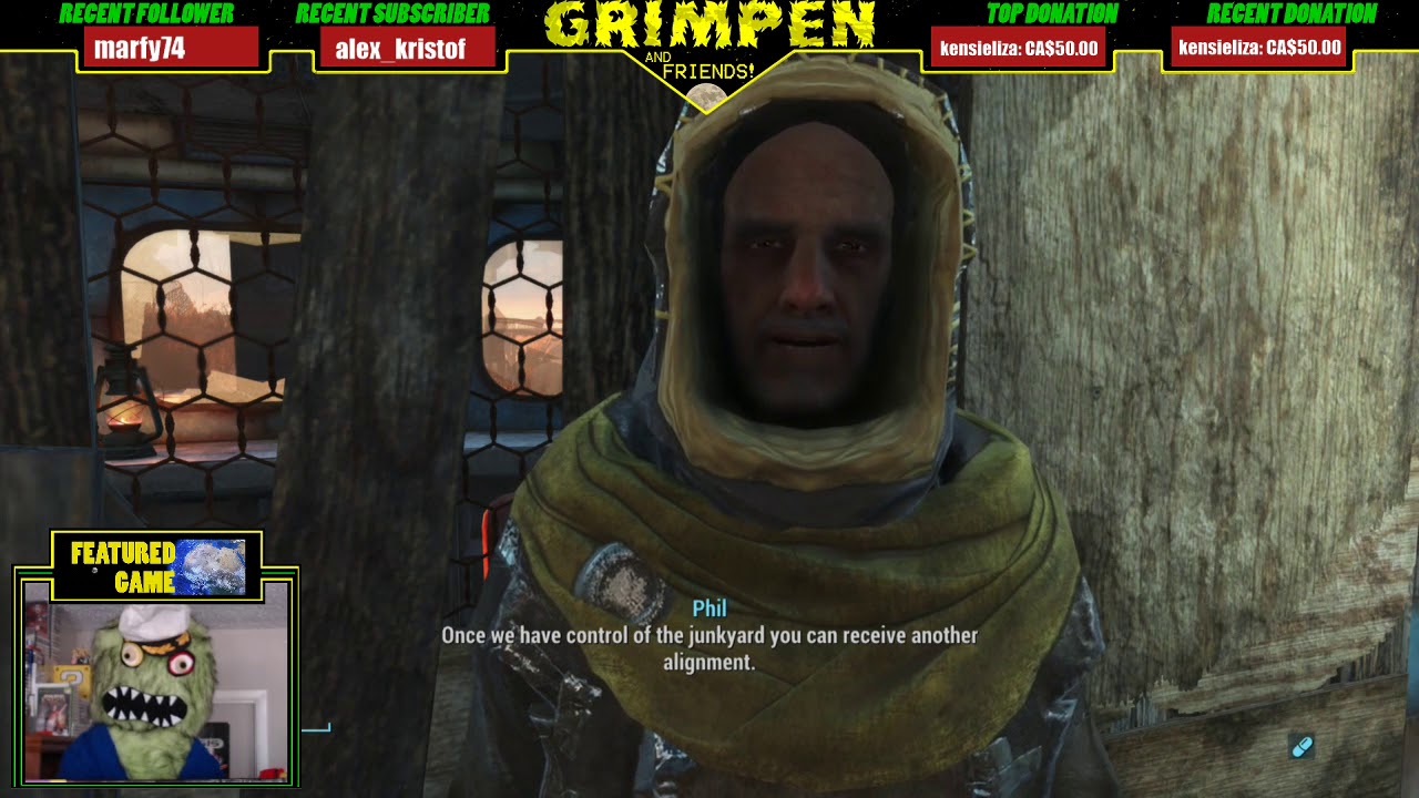 Grimpen and Friends - E163p2 - Fallout 4 (part 10) - YouTube