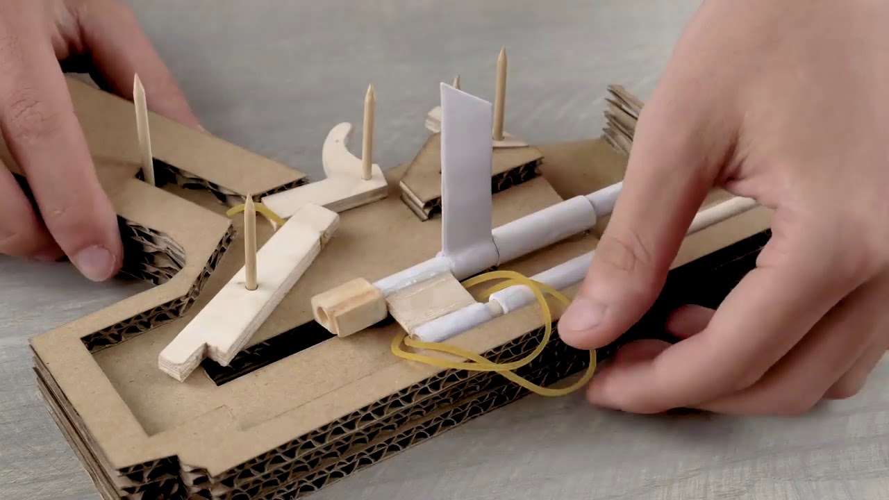 How To Make Cardboard Gun Amazing MP5 That Shoots mr.soumyarup maker ...