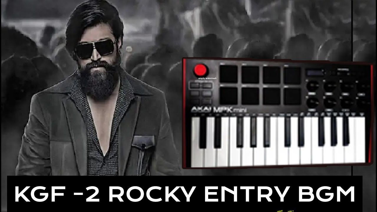 KGF Chapter 2 - Rocky Entry BGM | Cover | SM Music Tech | Ravi Barsur ...
