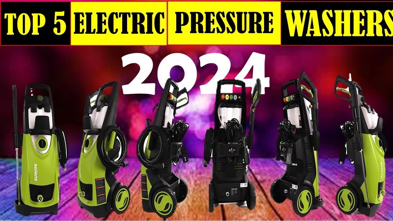 [TOP 5 ] Best Electric Pressure washers in 2024 - Best Electric Pressure washer ( REVIEWS) - YouTube