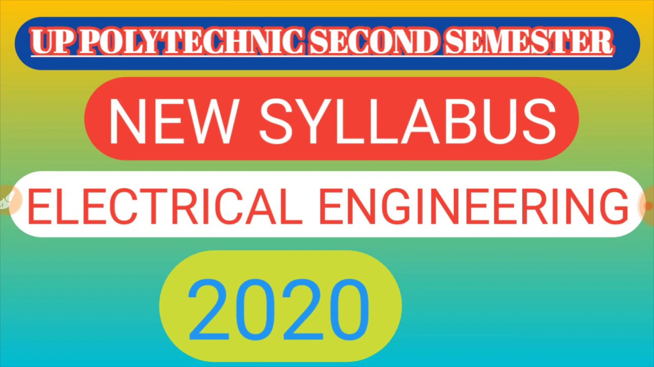 Polytechnic Second Semester Syllabus Polytechnic Second Semester polytechnic-second-semester-syllabus-polytechnic-second-semester