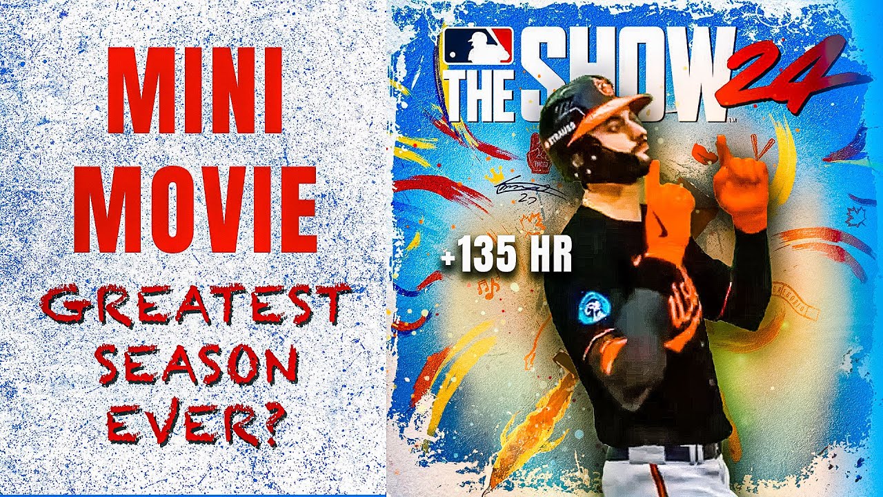 "Greatest Season Ever?" MLB The Show 24 Full Movie | Road to the Show ...