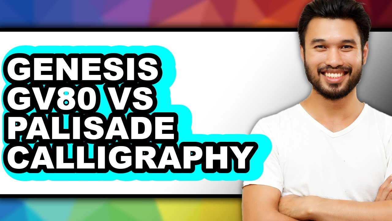 Genesis GV80 vs Palisade Calligraphy - Which is Better? - YouTube