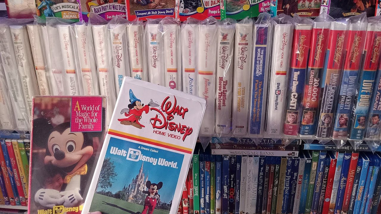 Disney Movie Collection - Vintage 80s VHS Tapes / DVDs / Blu-rays ...