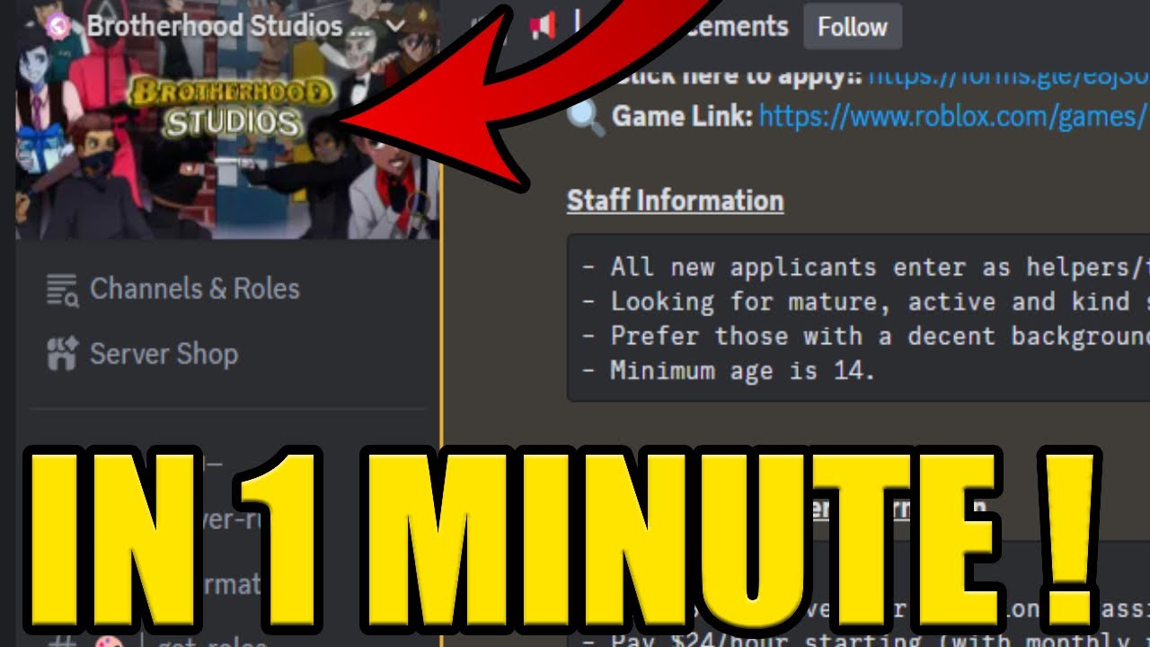 HOW to JOIN BROTHERHOOD STUDIO DISCORD SERVER PC & MOBILE - YouTube