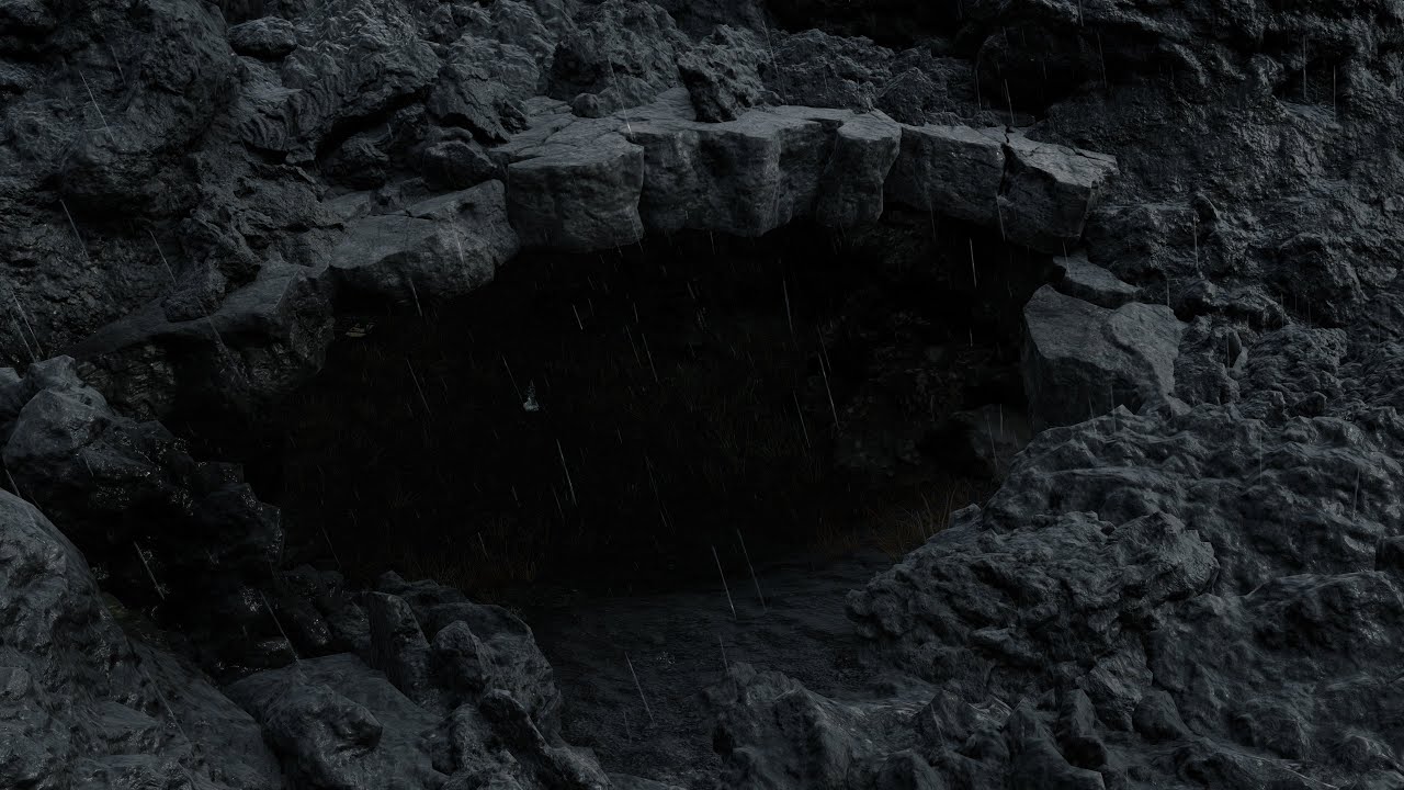 Death Stranding Director's Cut | Waiting Out the Timefall in a Cave ...