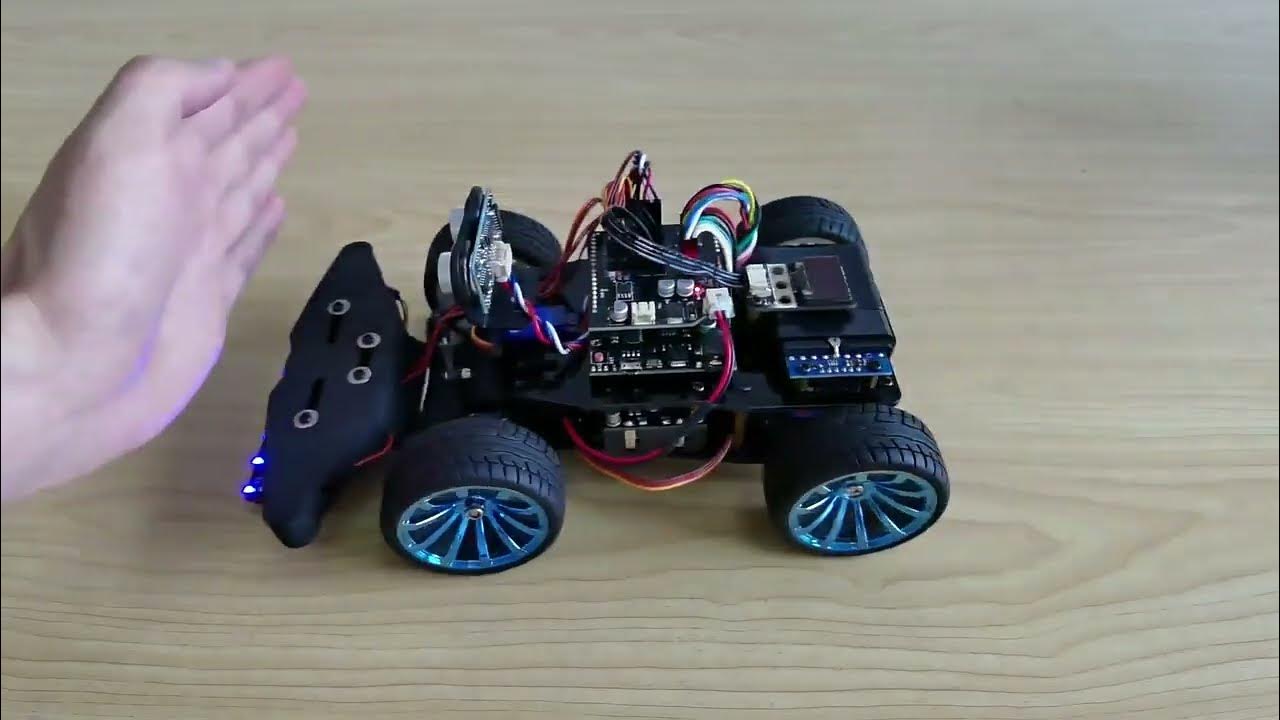 Ackermann Smart RC Car Metal Chassis Arduino DIY Version - YouTube