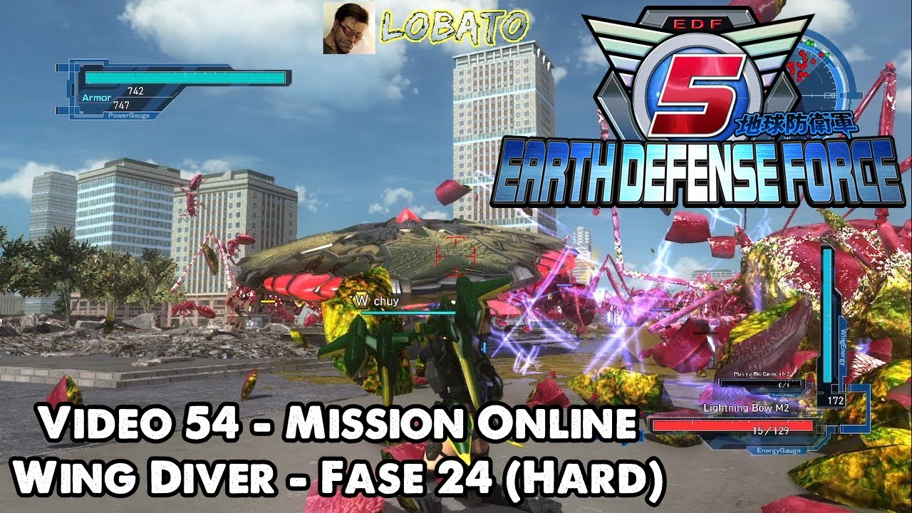 EDF 5 - Wing Diver - Online - Vídeo 54 - YouTube