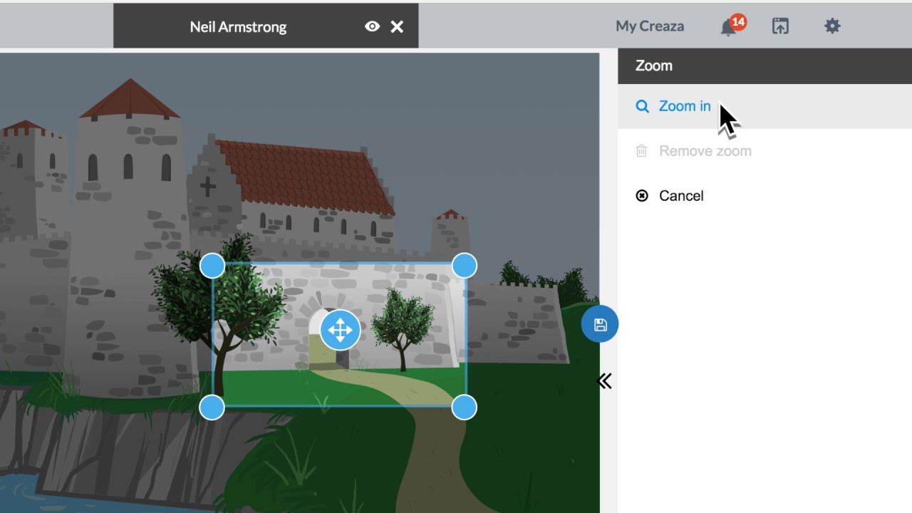 Cartoonist - How to zoom - YouTube
