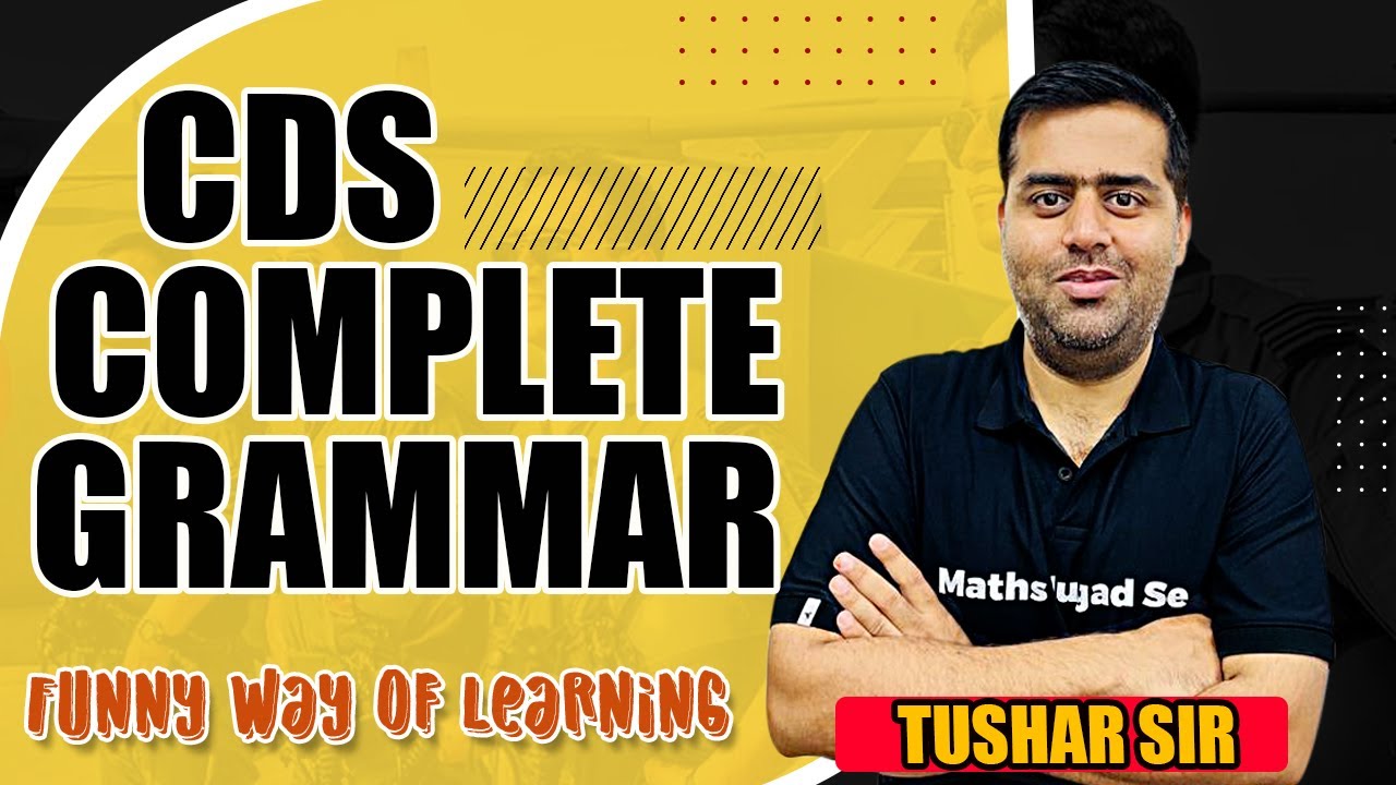 CDS ENGLISH PREPARATION | HOW TO PREPARE CDS GRAMMAR | CDS GRAMMAR FULL ...