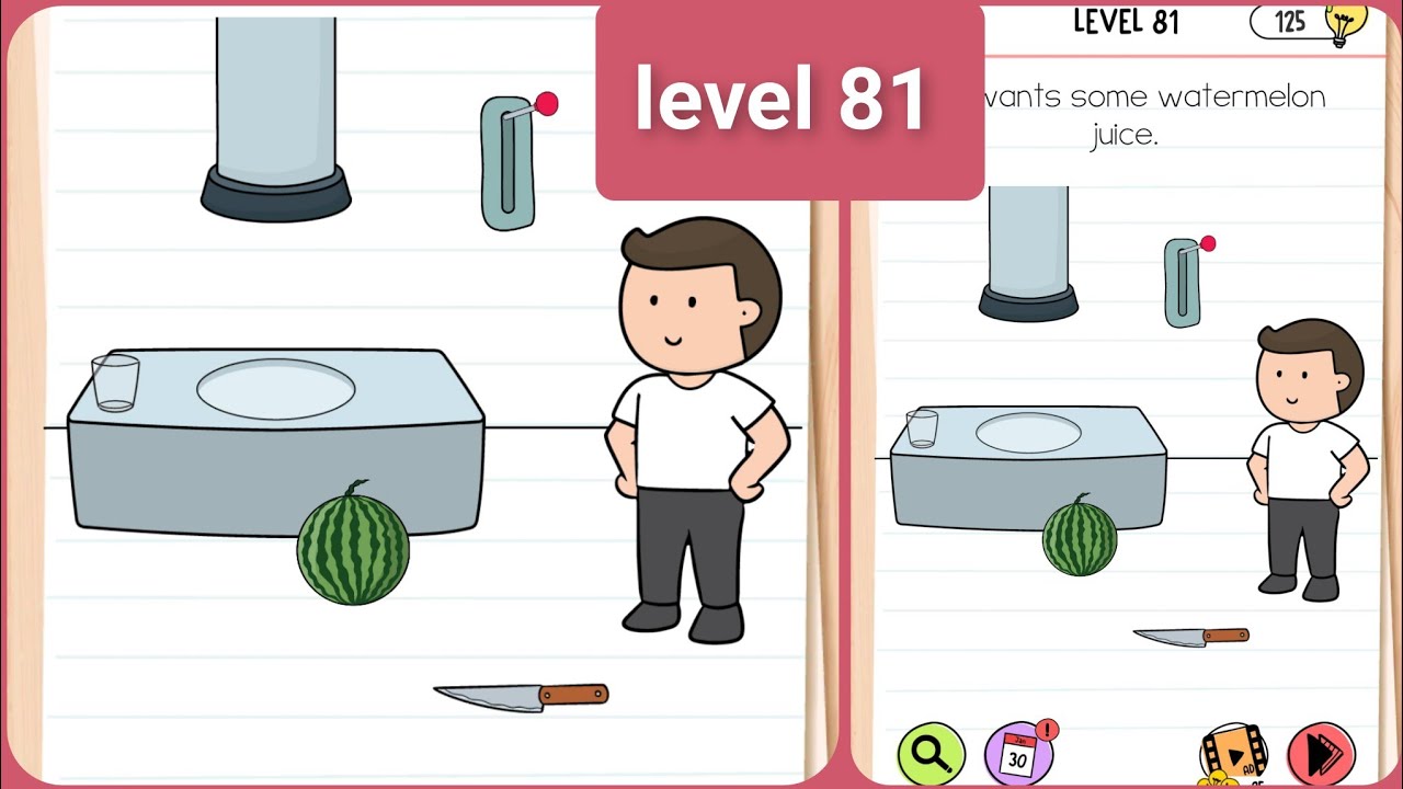 BRIAN TEST AII STAR LEVEL 81 | brain test all star level 81 - YouTube