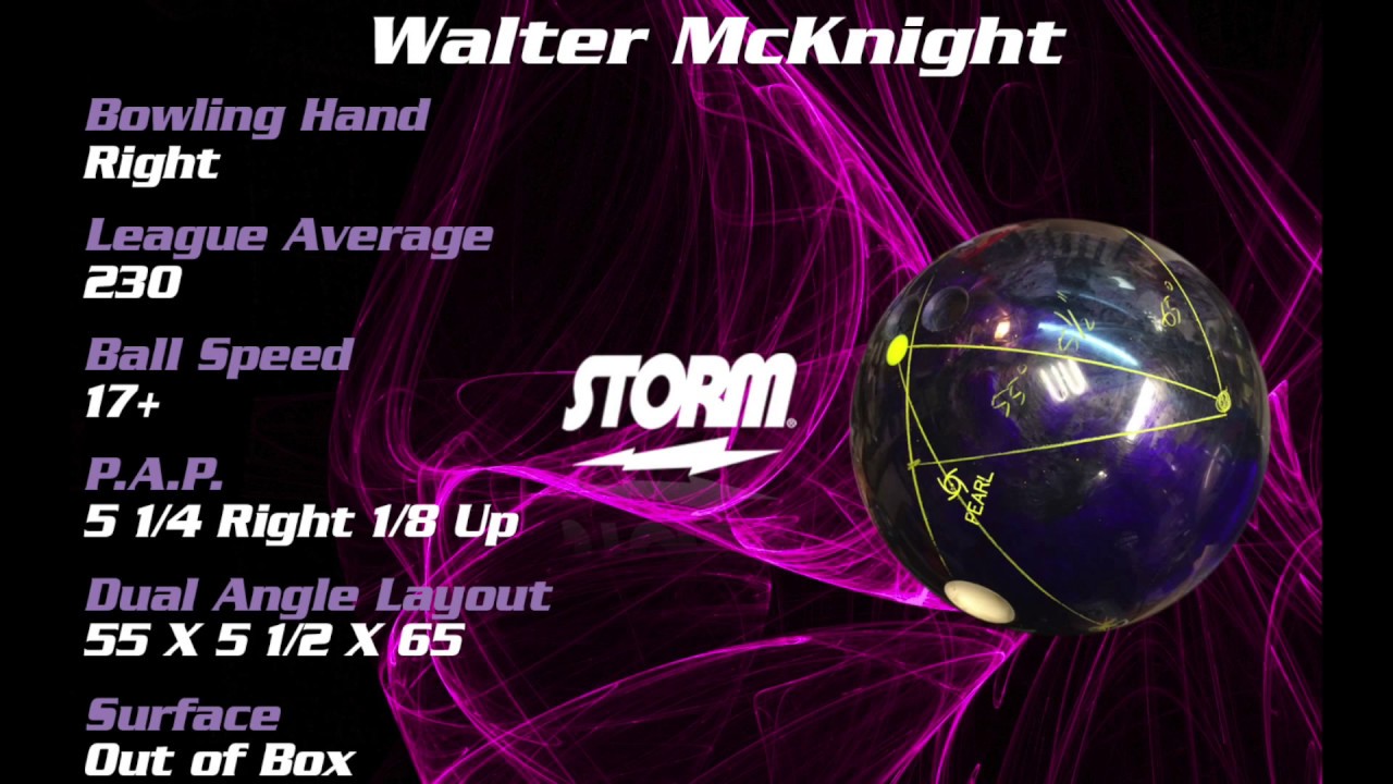 Storm Optimus / Storm Marvel Pearl Ball Review By Walter McKnight - YouTube