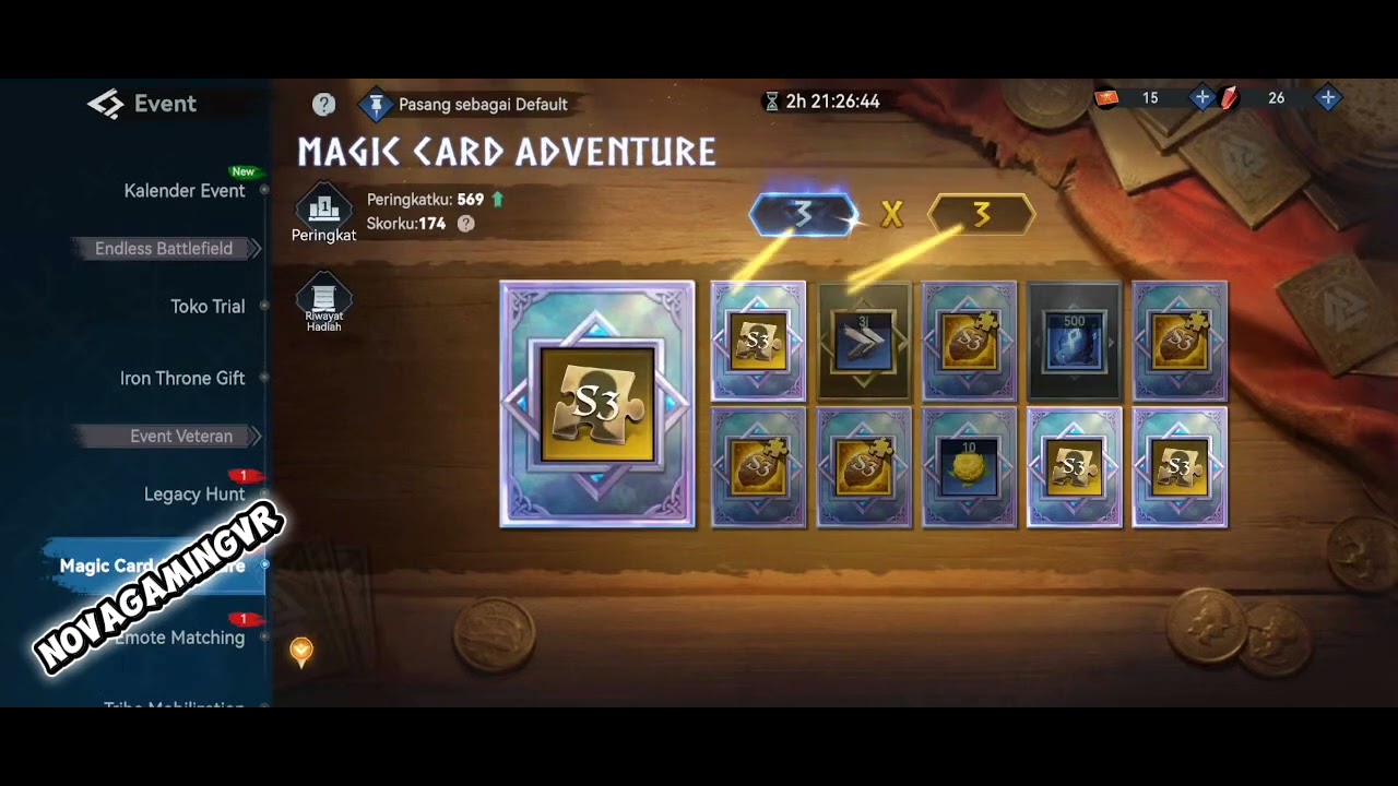 TIPS BERMAIN MAGIC CARD ADVENTURE- TES KE HOKI AN - YouTube