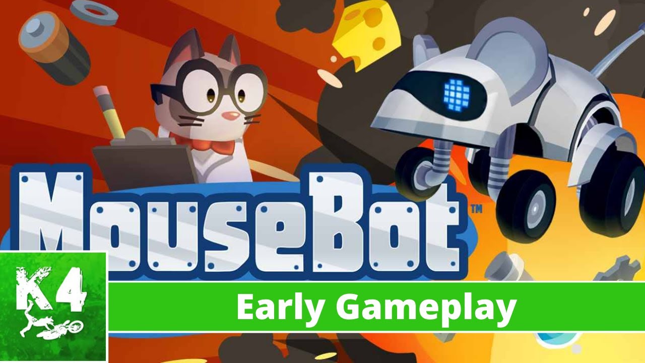 MouseBot: Escape from CatLab - Early Gameplay - YouTube